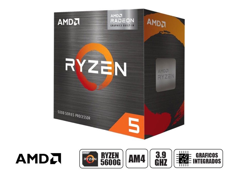 PROCESADOR AMD RYZEN 5 5600G – Mega Store PC